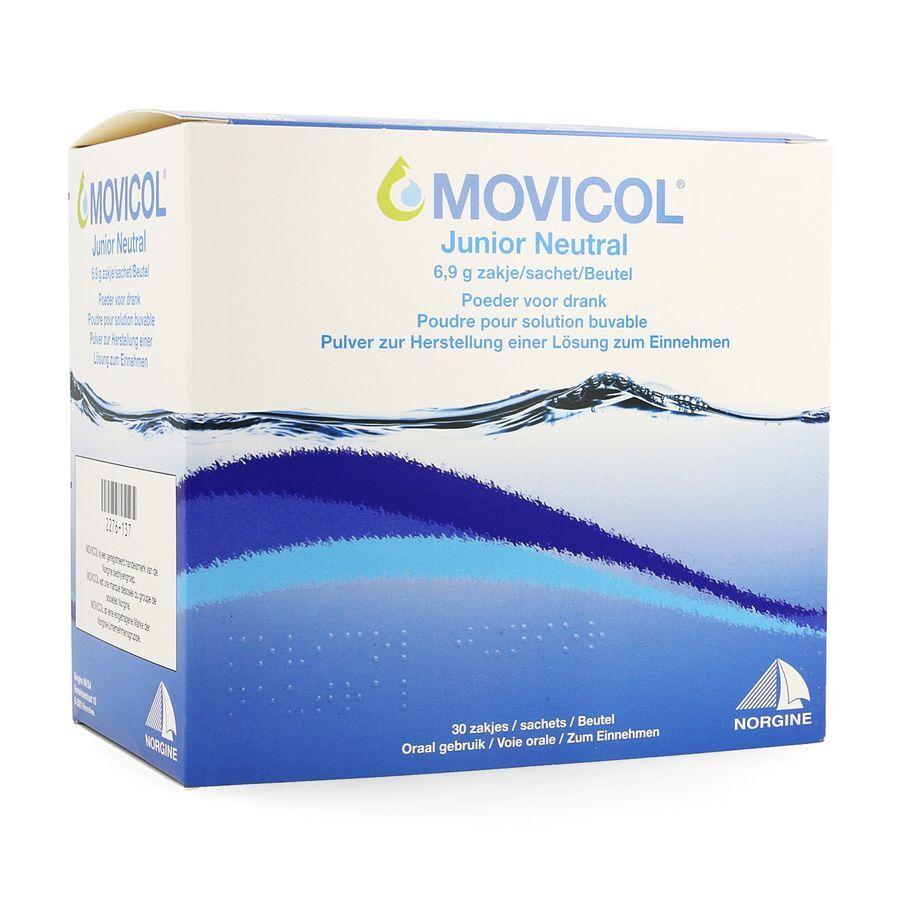 Achetez Movicol junior neutral sachets 30 x 6,9g en ligne ...