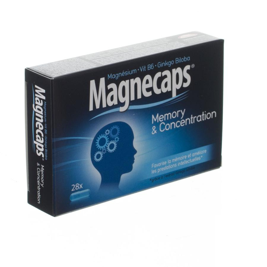 Magnecaps memory&concentration caps 28 kopen? | Multipharma.be