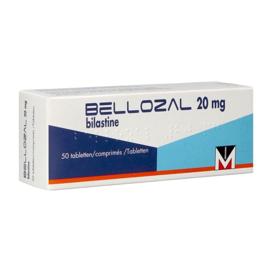 Achetez Bellozal 20mg comp pell 50 x 20mg en ligne ? | Multipharma.be