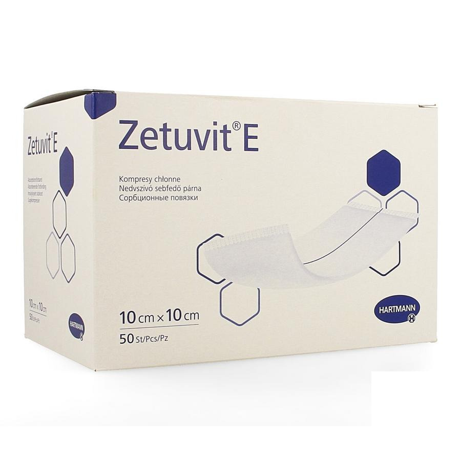 Zetuvit e 10x10cm nst. 50 p/s kopen? | Multipharma.be