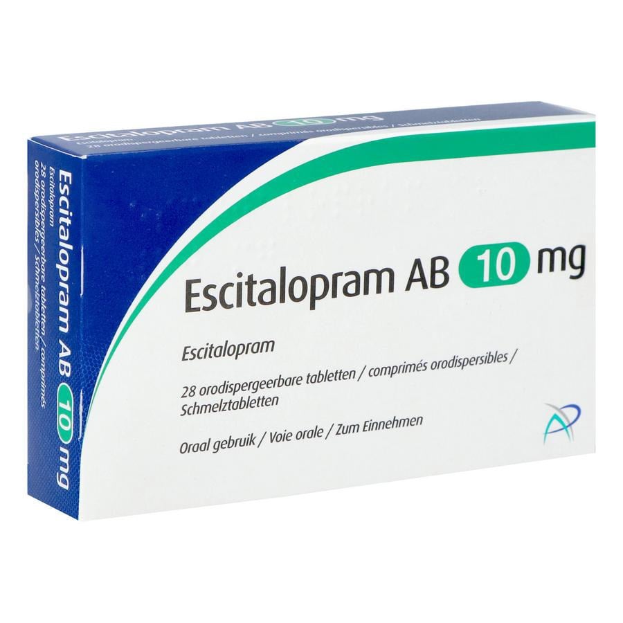 Achetez Escitalopram ab 10mg comp orodisp 28 x 10mg en ligne ...