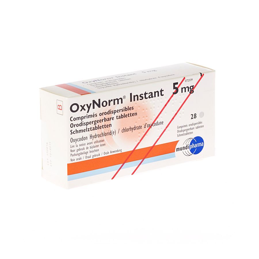 Oxynorm instant tabl 28 x 5mg kopen? | Multipharma.be