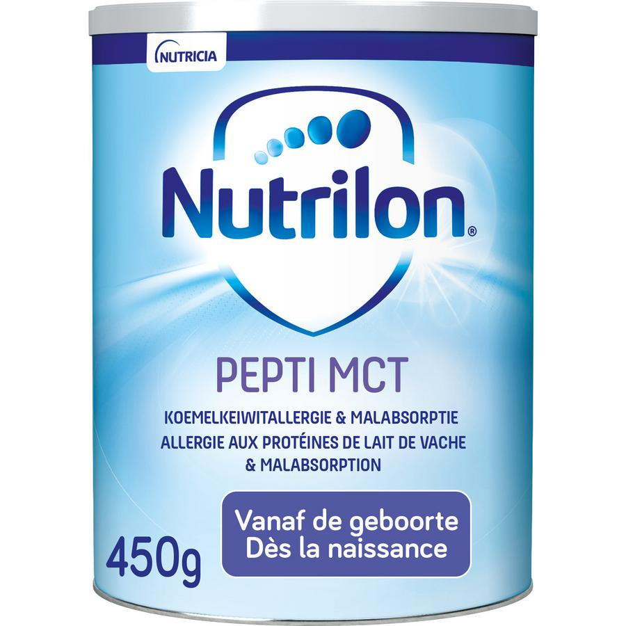 Nutrilon Pepti MCT Bij allergie voor koemelkeiwitten Baby Vanaf de ...