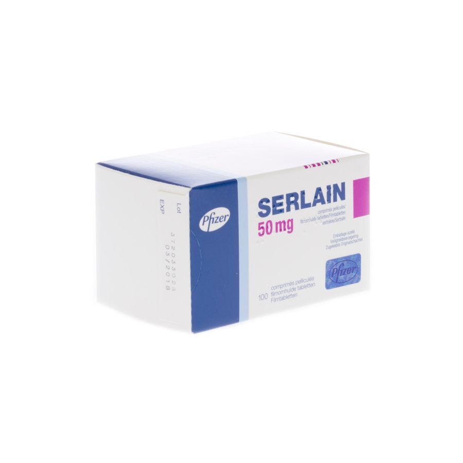 Achetez Serlain 50mg comp pell 100 en ligne ? | Multipharma.be