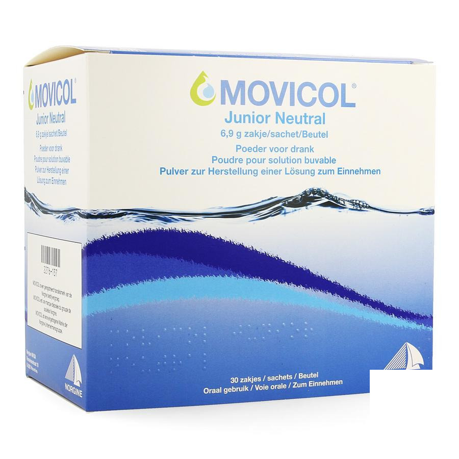 Achetez Movicol junior neutral sachets 30 x 6,9g en ligne ...