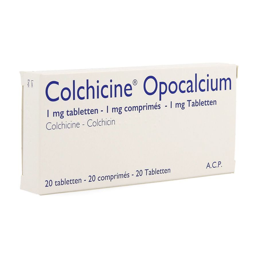 Colchicine opocalcium comp 20x1mg kopen? | Multipharma.be