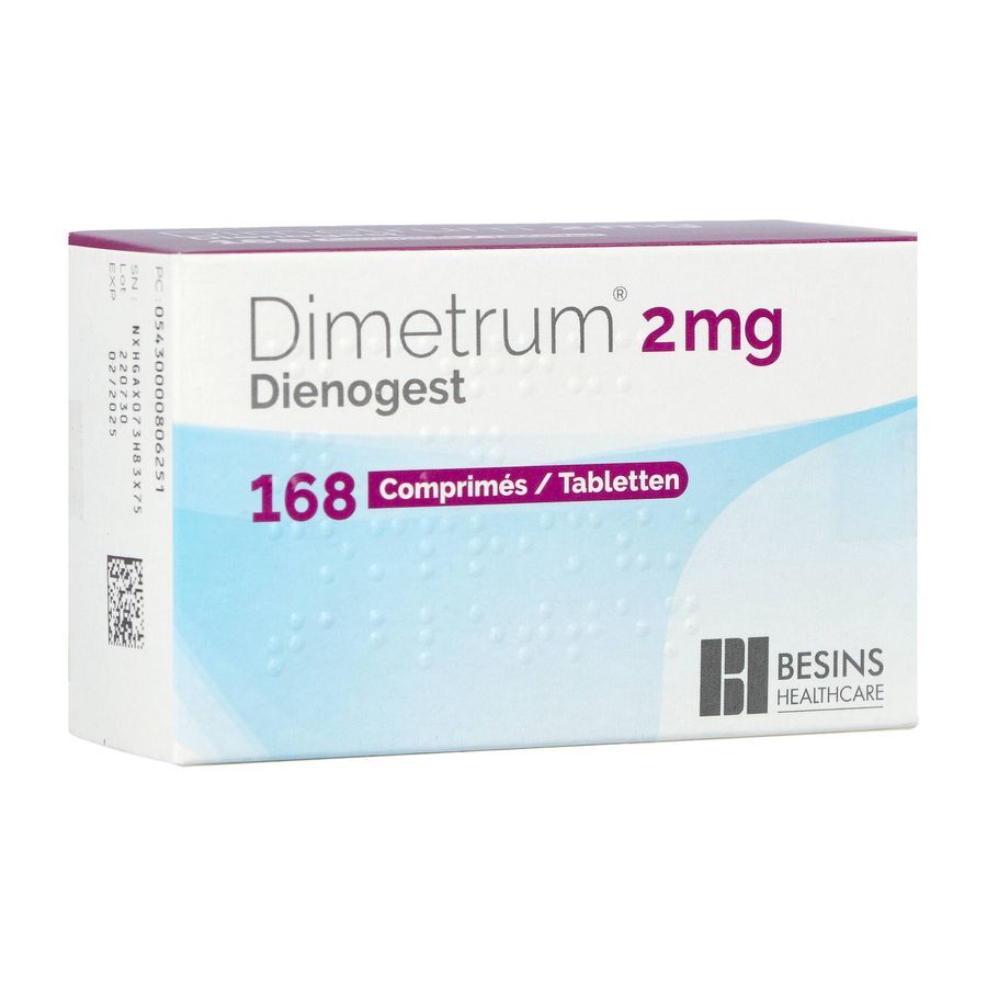 Dimetrum 2mg comp 168 x 2mg kopen? | Multipharma.be