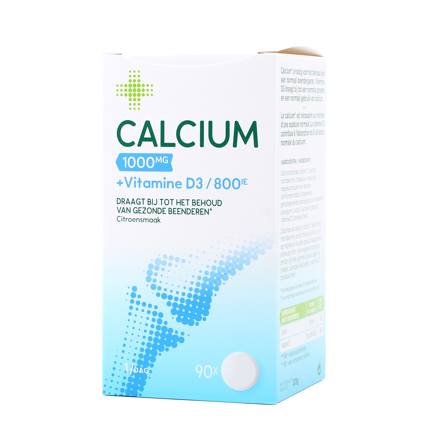 Achetez Multipharma Calcium 1000mg+ Vit D3 800ui 100pc en ligne ...