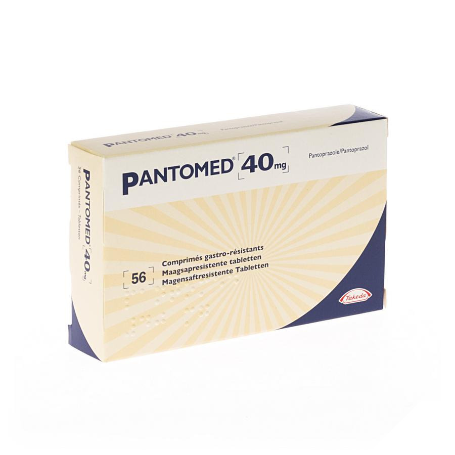 Achetez Pantomed 40mg comp 56 en ligne ? | Multipharma.be