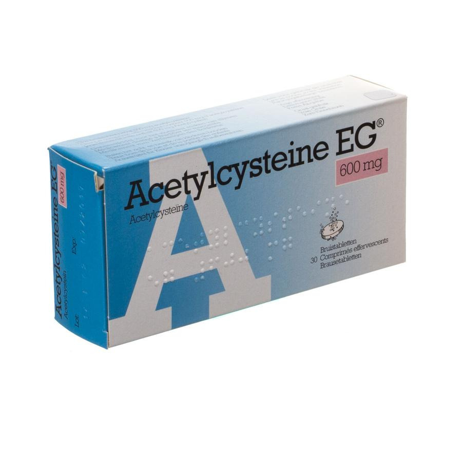 Acetylcysteine eg 600mg bruistabl 30x600mg kopen? | Multipharma.be