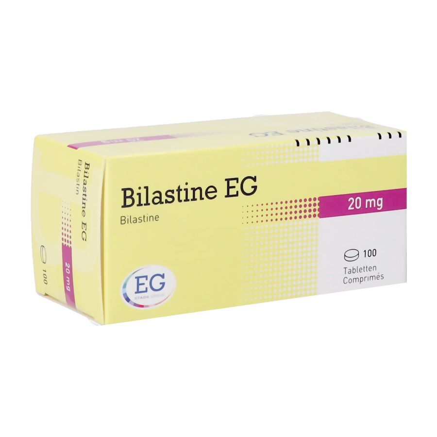 Bilastine eurogenerics 20mg tabl 100 blister kopen? | Multipharma.be
