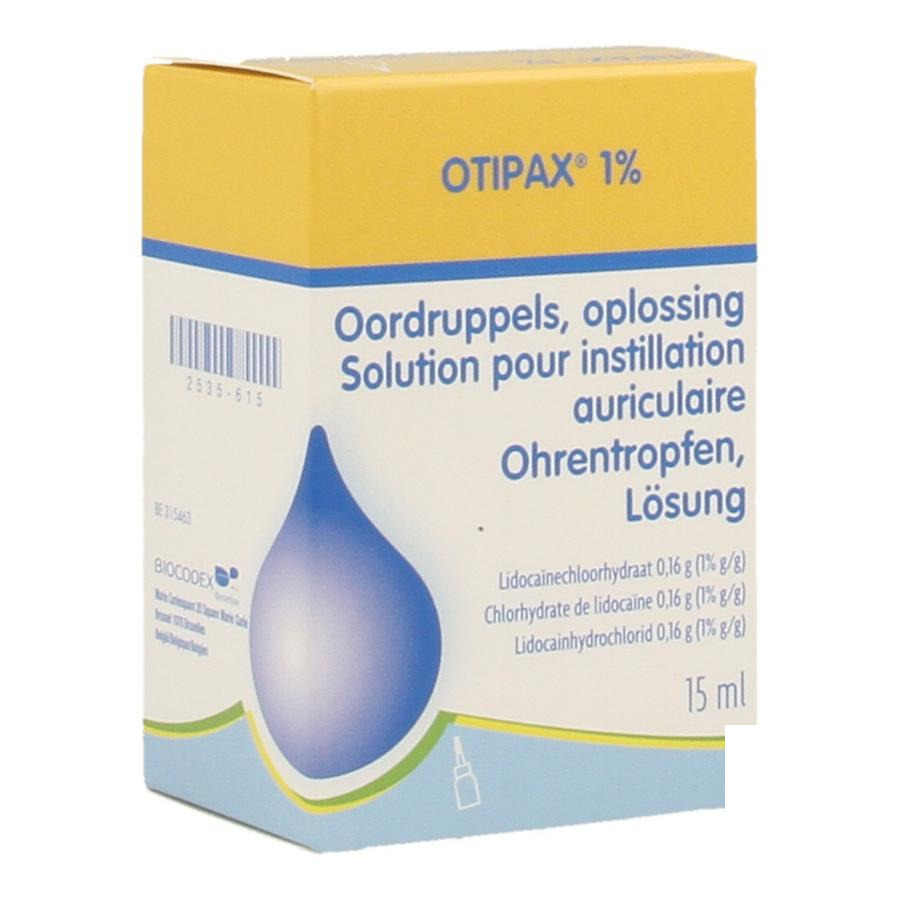 Achetez Otipax 1 % fl 15ml en ligne ? | Multipharma.be
