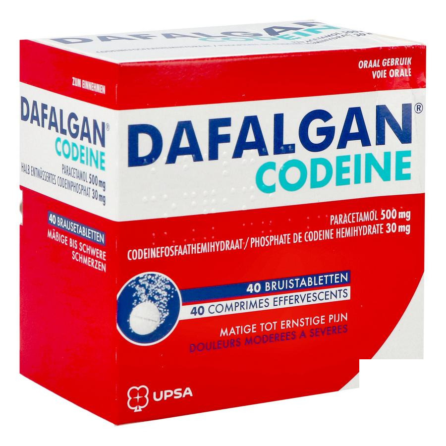 Achetez Dafalgan Codeine comprimes effervescents 40pc en ligne ...