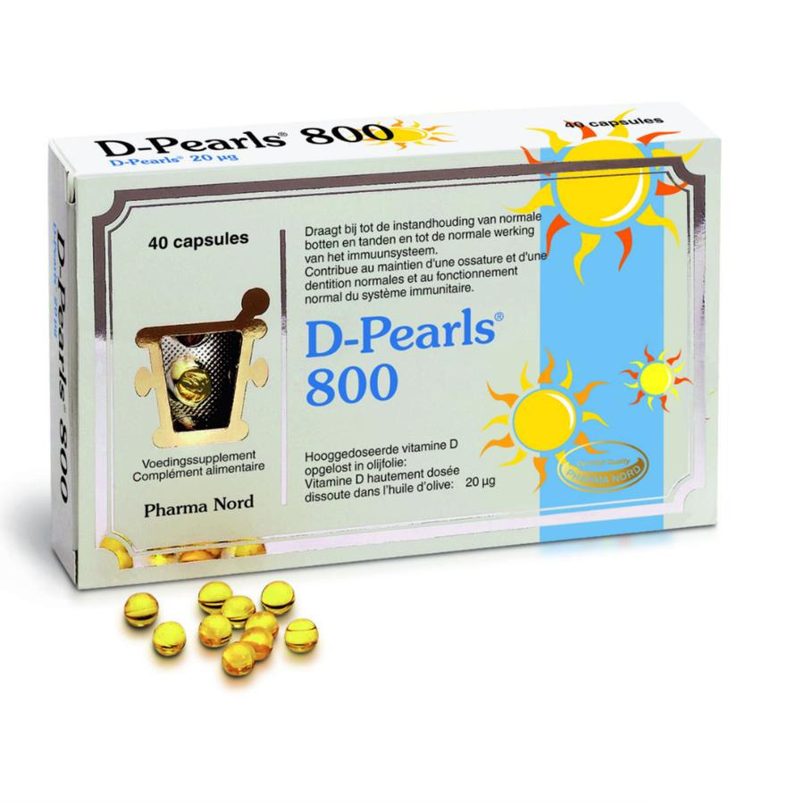 D-pearls 800 capsules 40st kopen? | Multipharma.be