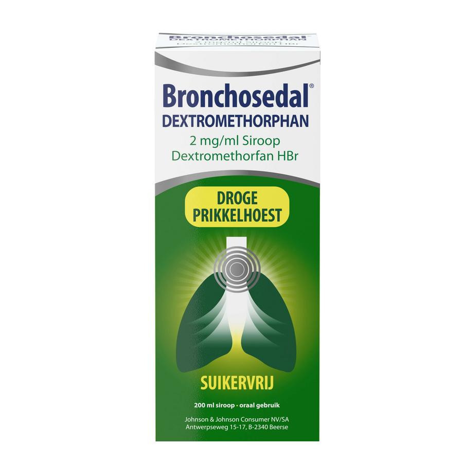 Achetez Bronchosedal Dextromethorphan 2mg/ml Toux sèche sirop 200ml en ...