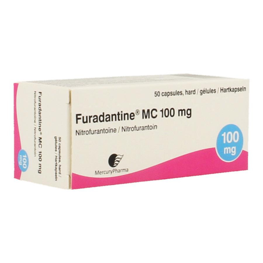 Achetez Furadantine mc caps 50 x 100mg en ligne ? | Multipharma.be