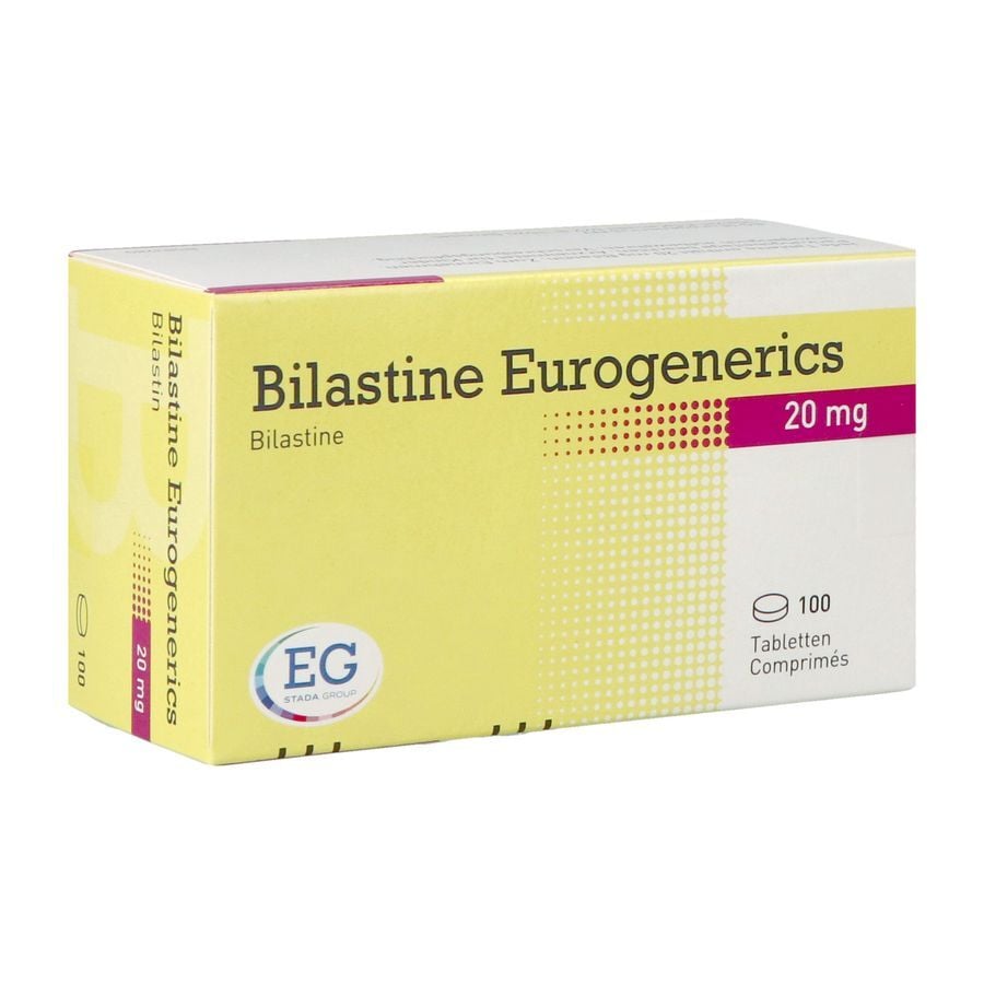Bilastine eurogenerics 20mg 100st kopen? | Multipharma.be