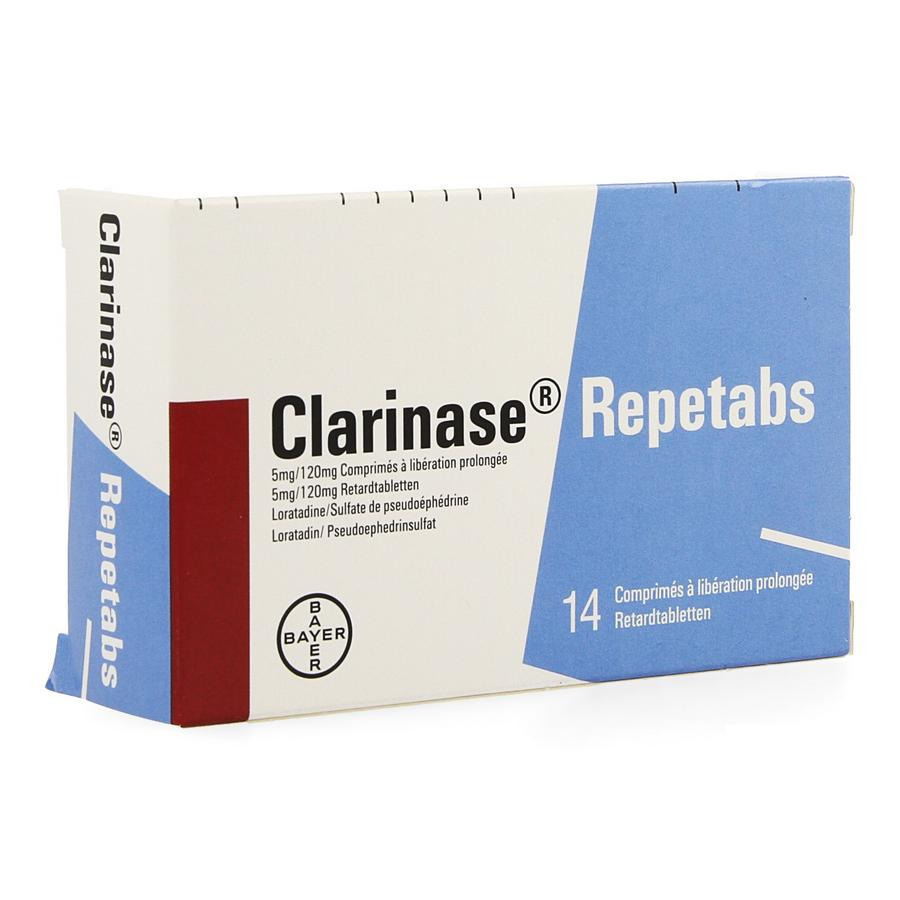 Achetez Clarinase Repetabs 14comp en ligne ? | Multipharma.be