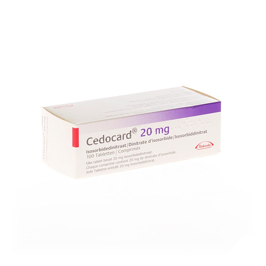 Cedocard comp 100 x 20mg kopen? | Multipharma.be