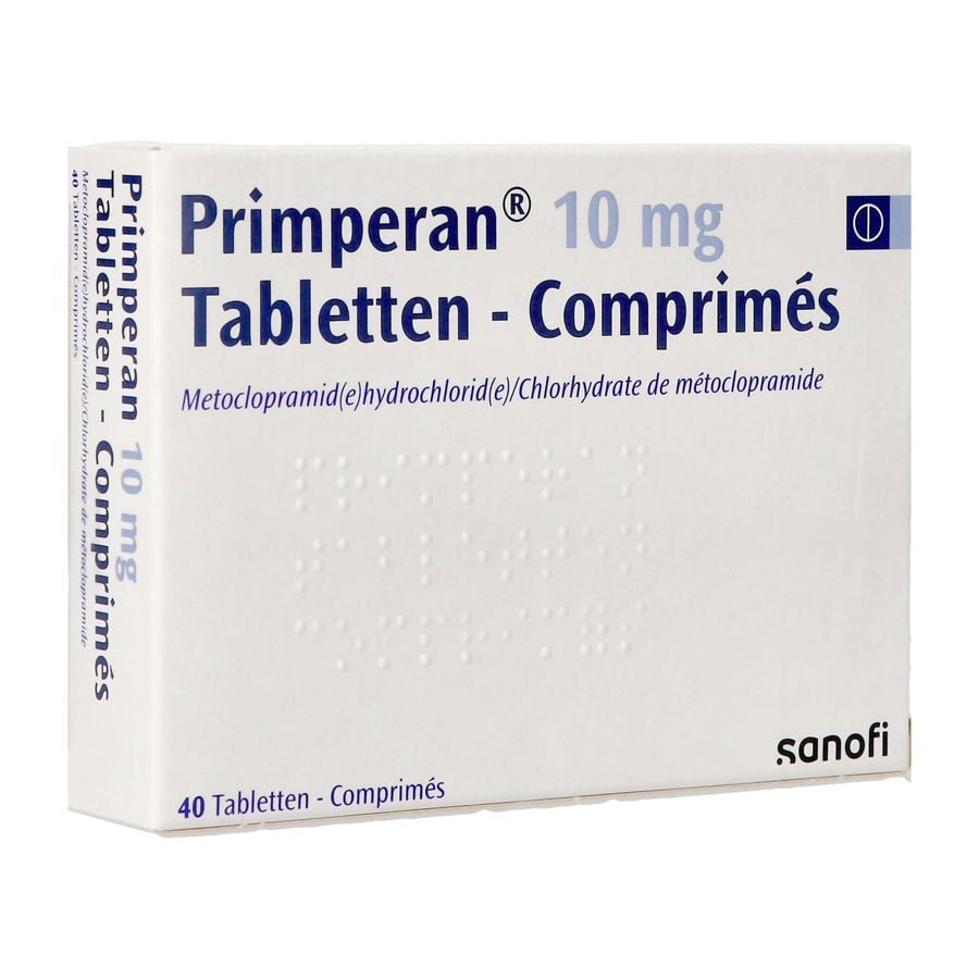 Primperan 10mg comp 40 x 10mg kopen? | Multipharma.be