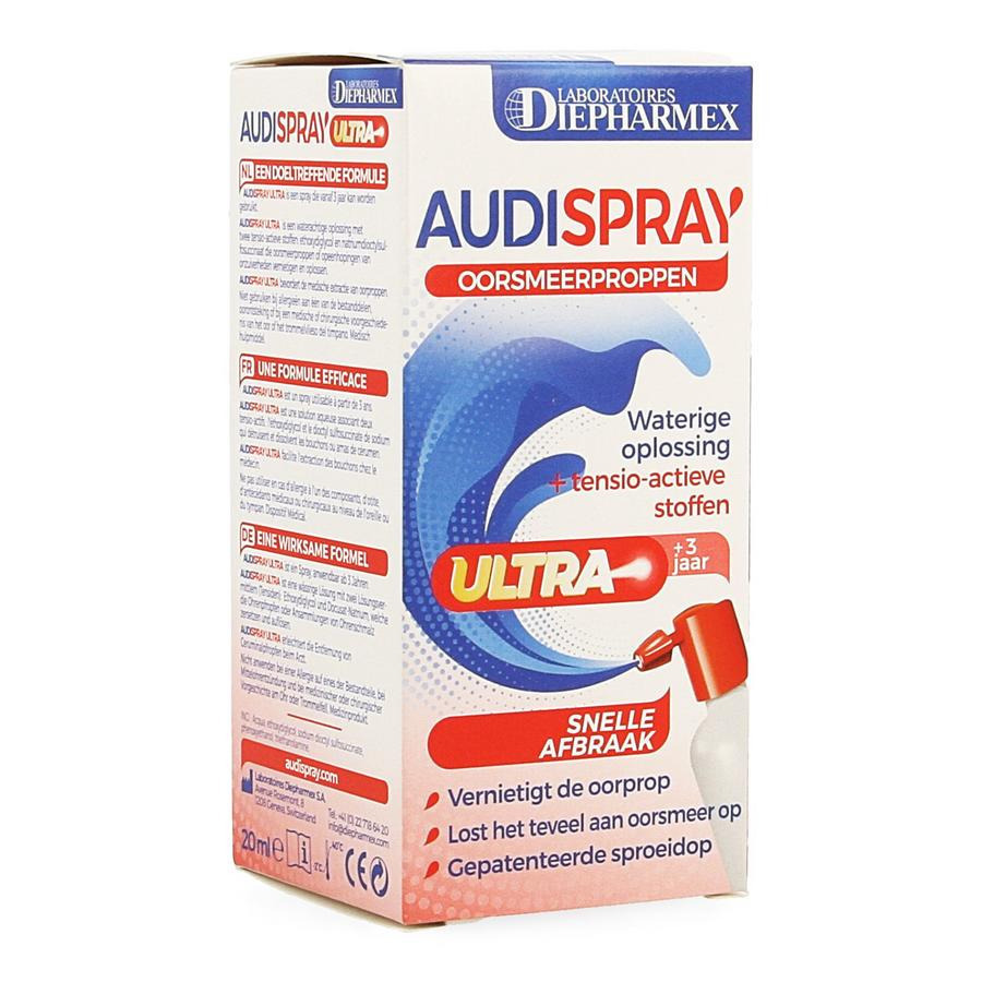 Achetez Audispray Ultra Spray 20ml en ligne ? | Multipharma.be