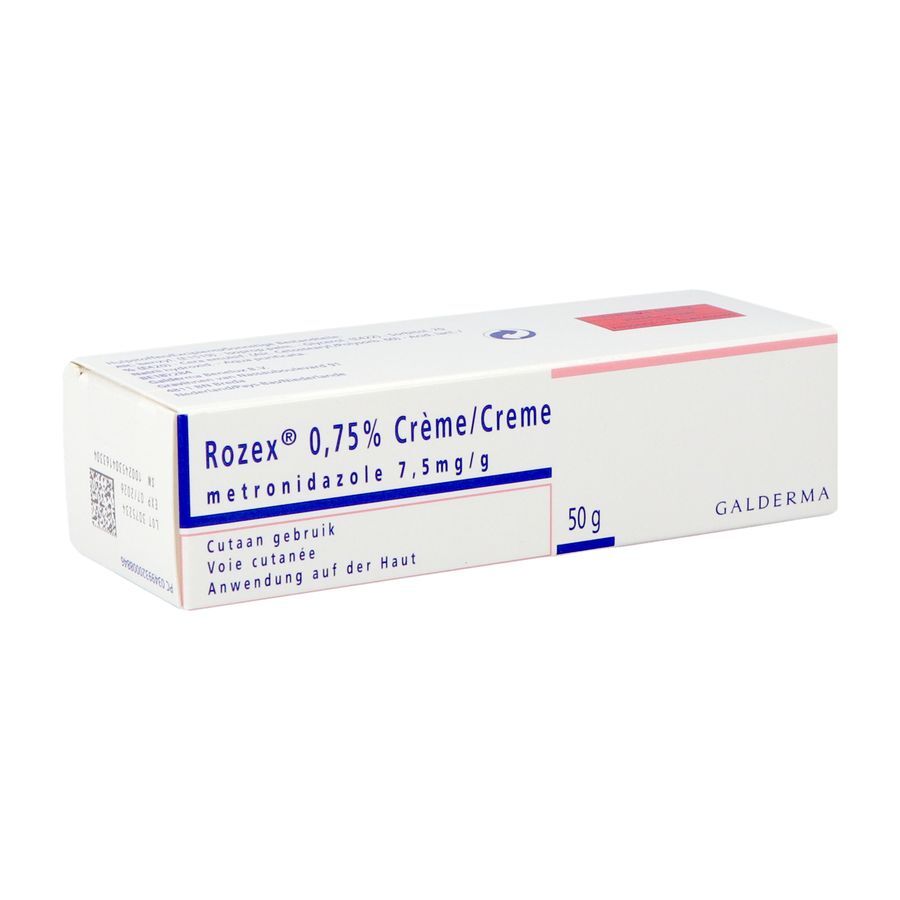 Rozex creme tube 50g 0 75 kopen Multipharma.be
