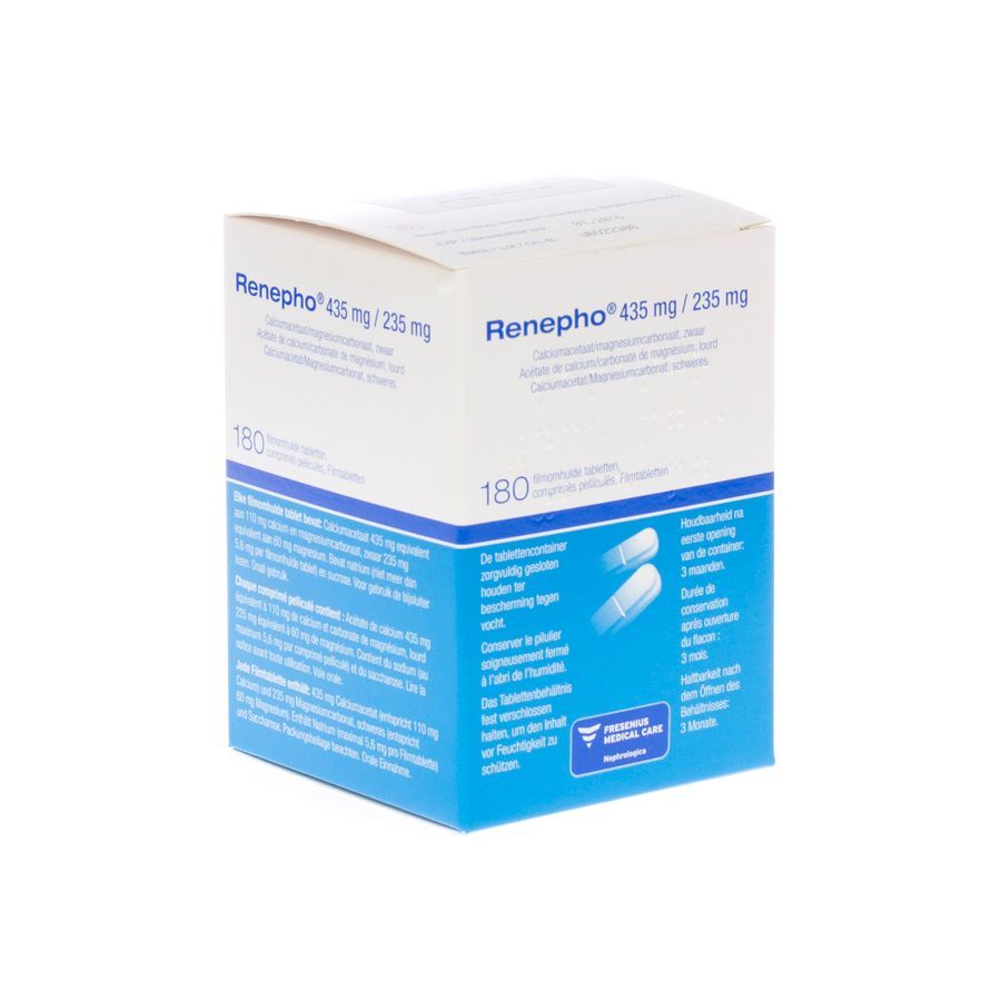 Achetez Renepho 435mg/235mg comp pell 180 en ligne ? | Multipharma.be