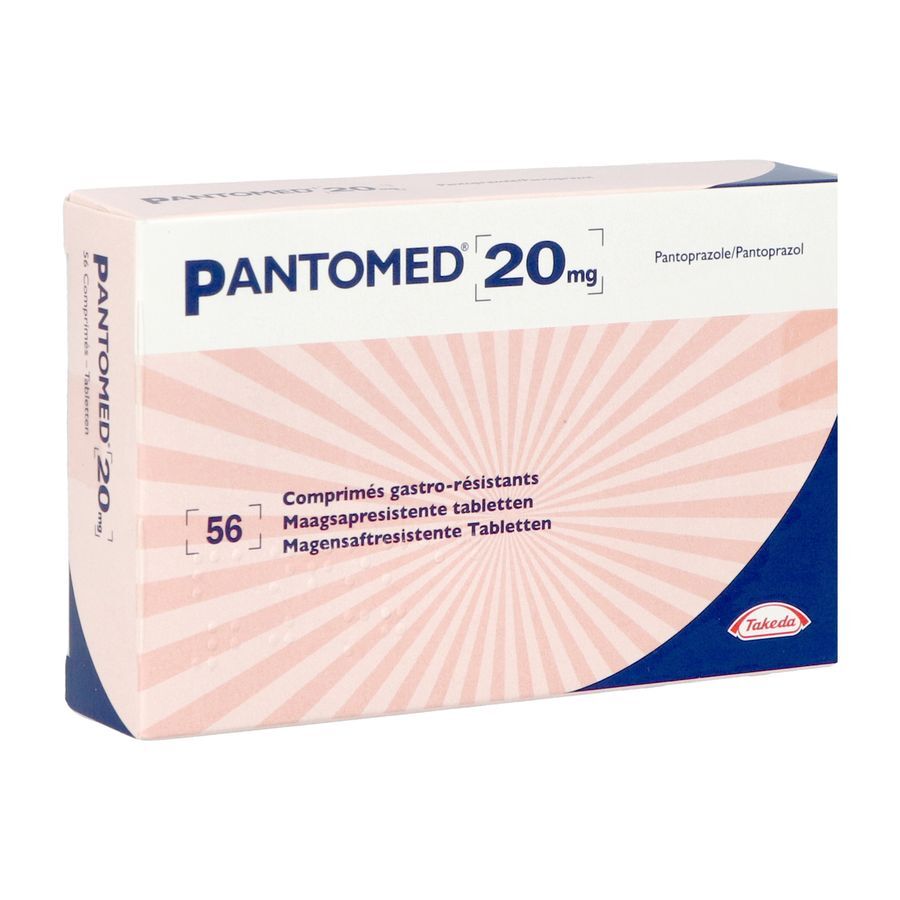 Pantomed 20mg tabl 56 kopen? | Multipharma.be