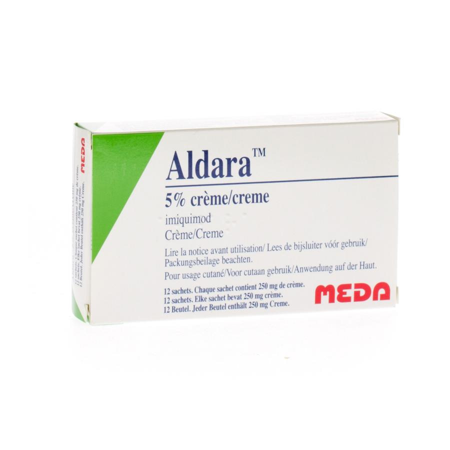 Achetez Aldara cr sach 12 x 12,5mg/dose en ligne ? | Multipharma.be