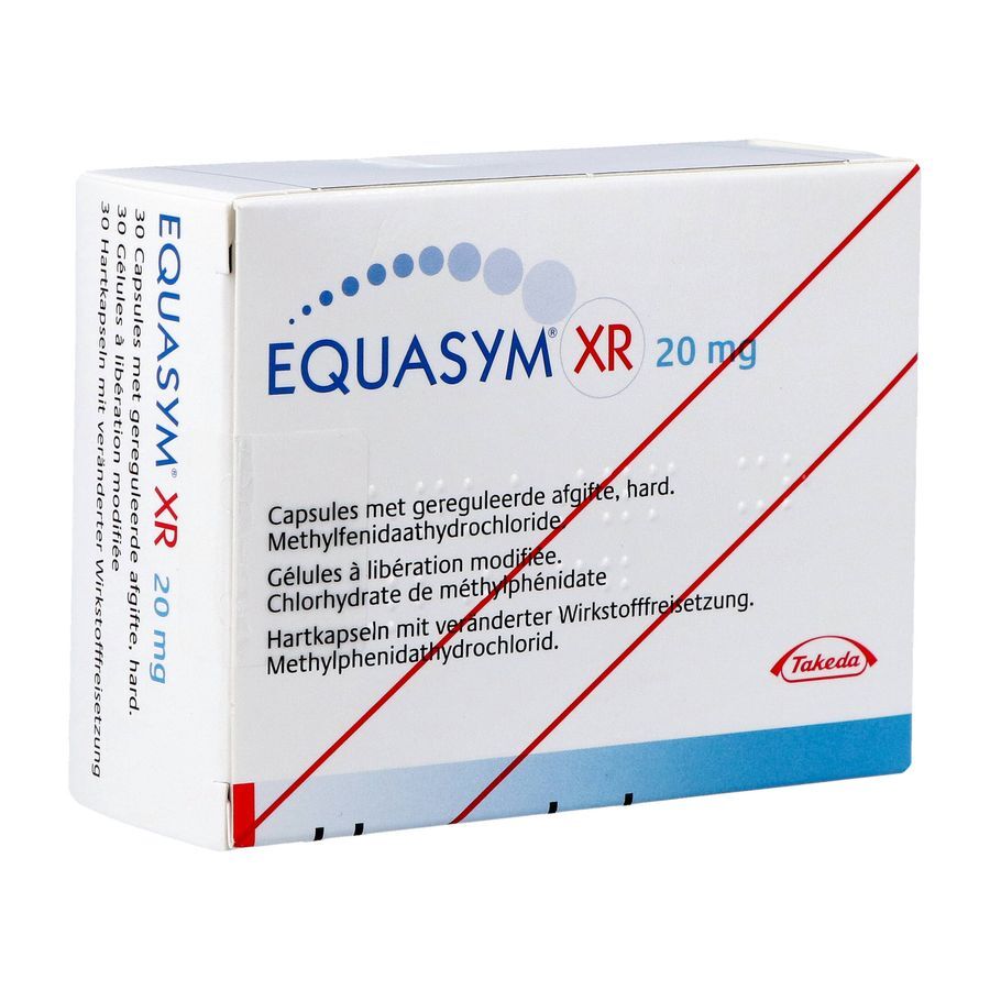 Achetez Equasym xr 20mg caps liberation modifiee 30 en ligne ...