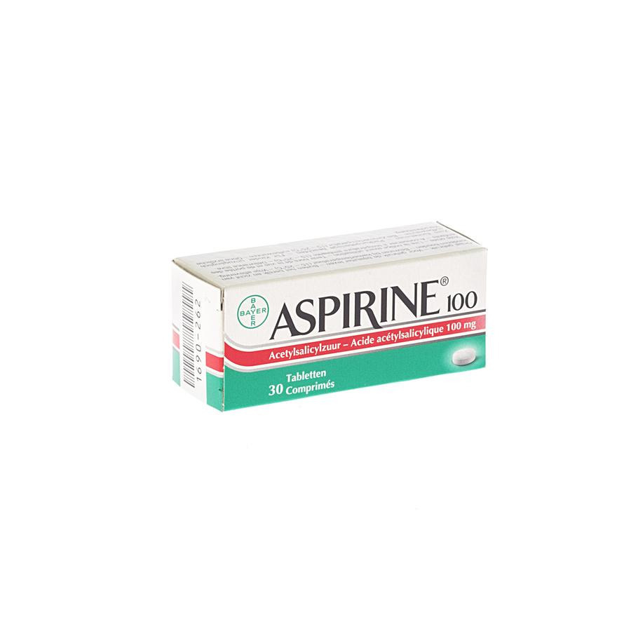 Aspirine 100mg comp 30 kopen? | Multipharma.be