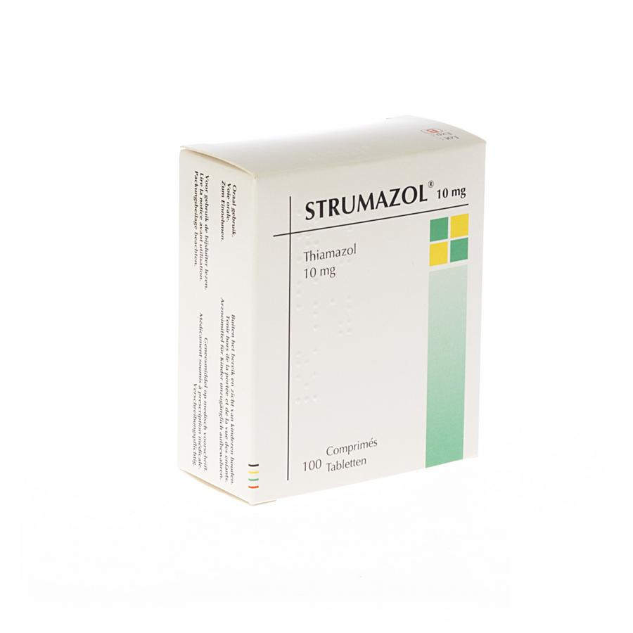 Achetez Strumazol comp 100 x 10mg en ligne ? | Multipharma.be