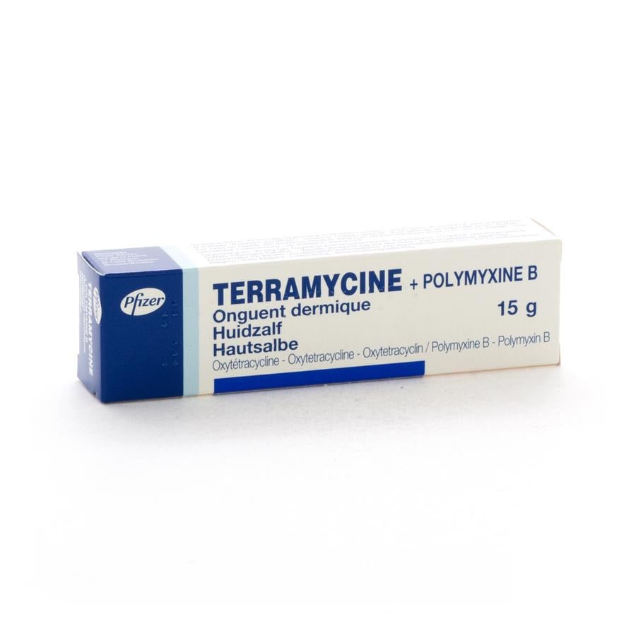 Terramycine Polymyxine B Huidzalf 15g kopen? | Multipharma.be