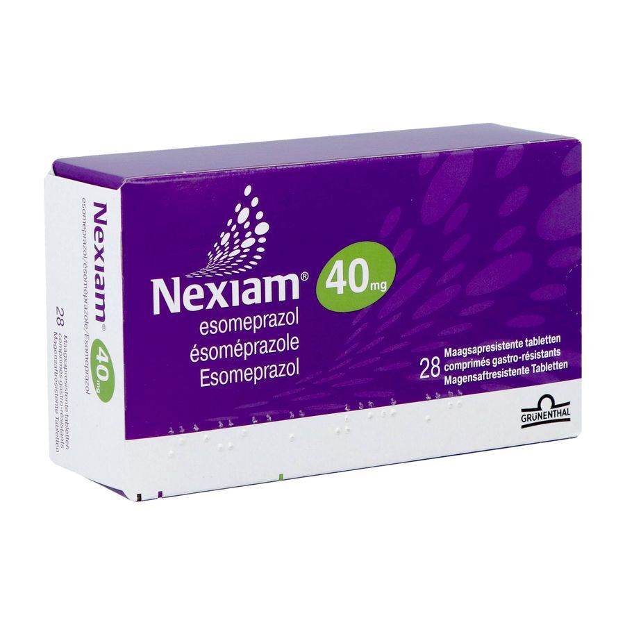 Achetez Nexiam 40mg comp 28 x 40mg en ligne ? | Multipharma.be