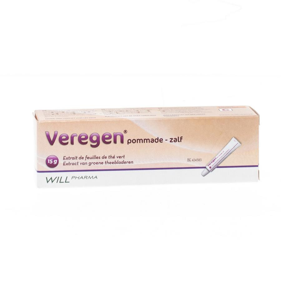 Achetez Veregen pommade 15g en ligne ? | Multipharma.be