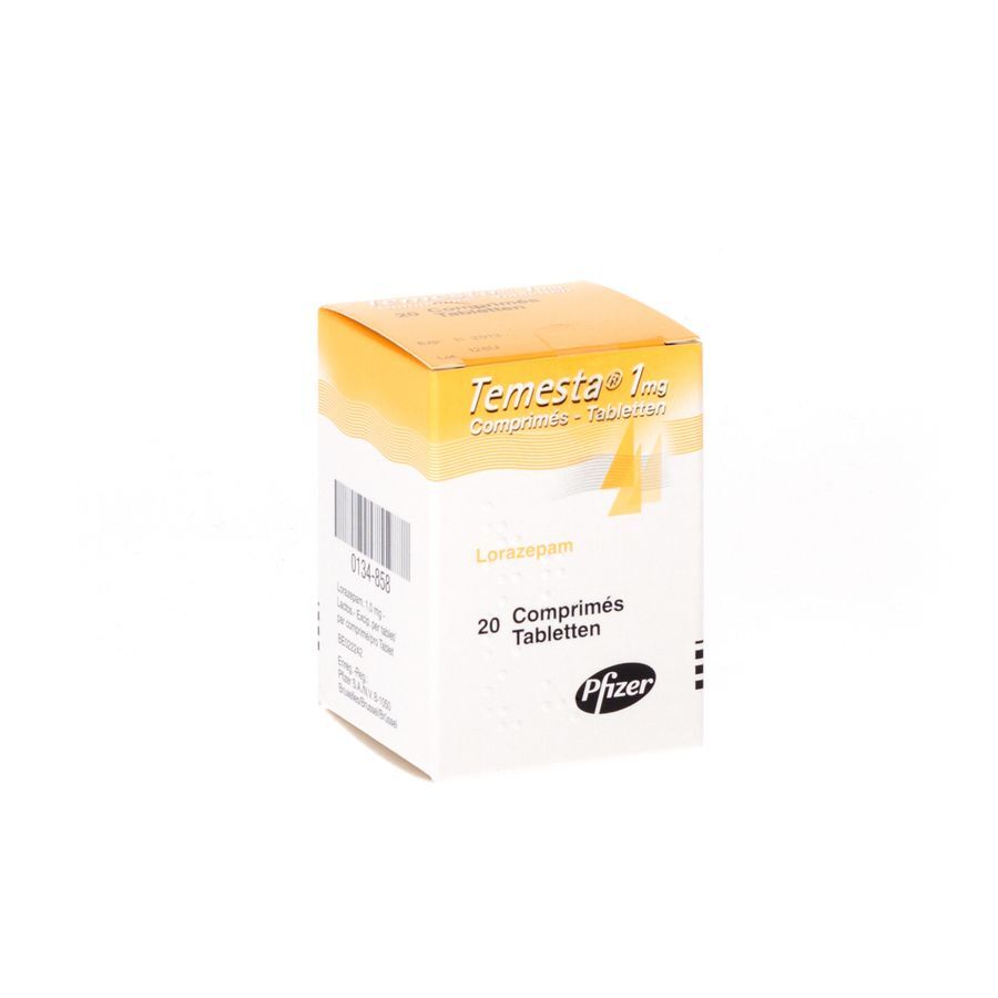 Temesta comp 20 x 1,0mg kopen? | Multipharma.be
