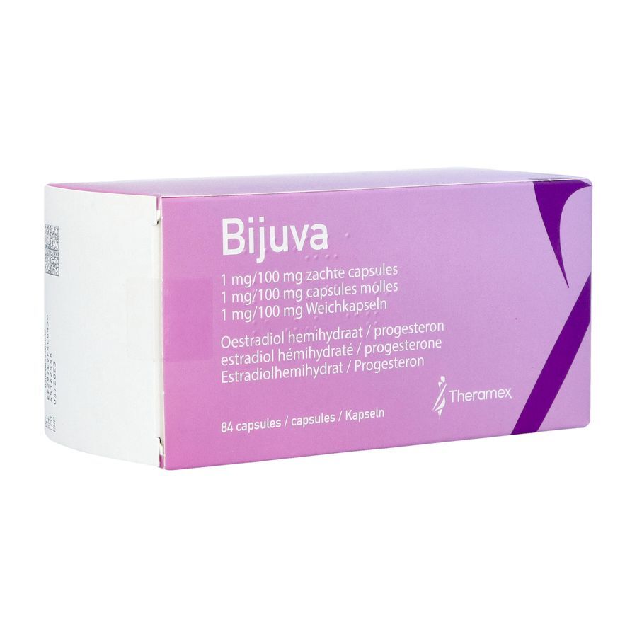Achetez Bijuva 1mg/100mg caps molles 3x28 en ligne ? | Multipharma.be