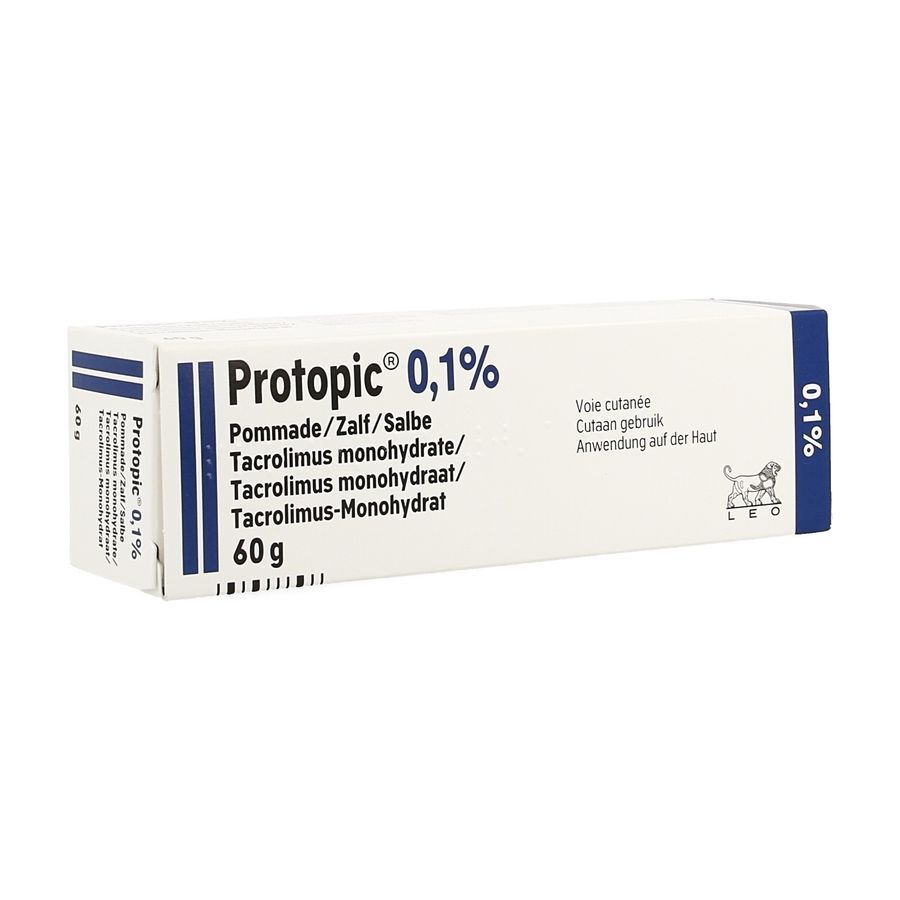 Achetez Protopic 0,1 % pommade-zalf 60g en ligne ? | Multipharma.be