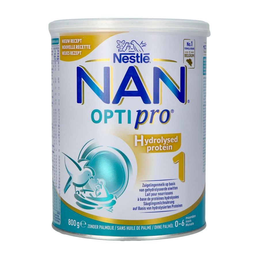 Nan Optipro Hydrolysed Protein 1 800g kopen? | Multipharma.be