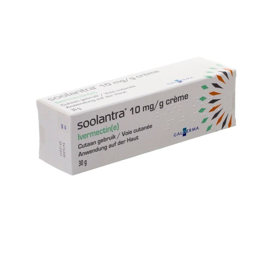 Achetez Soolantra 10mg/g creme 30g en ligne ? | Multipharma.be