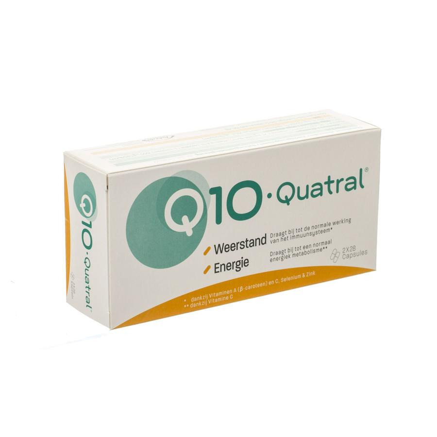 Q10 quatral caps 2x28 kopen? | Multipharma.be
