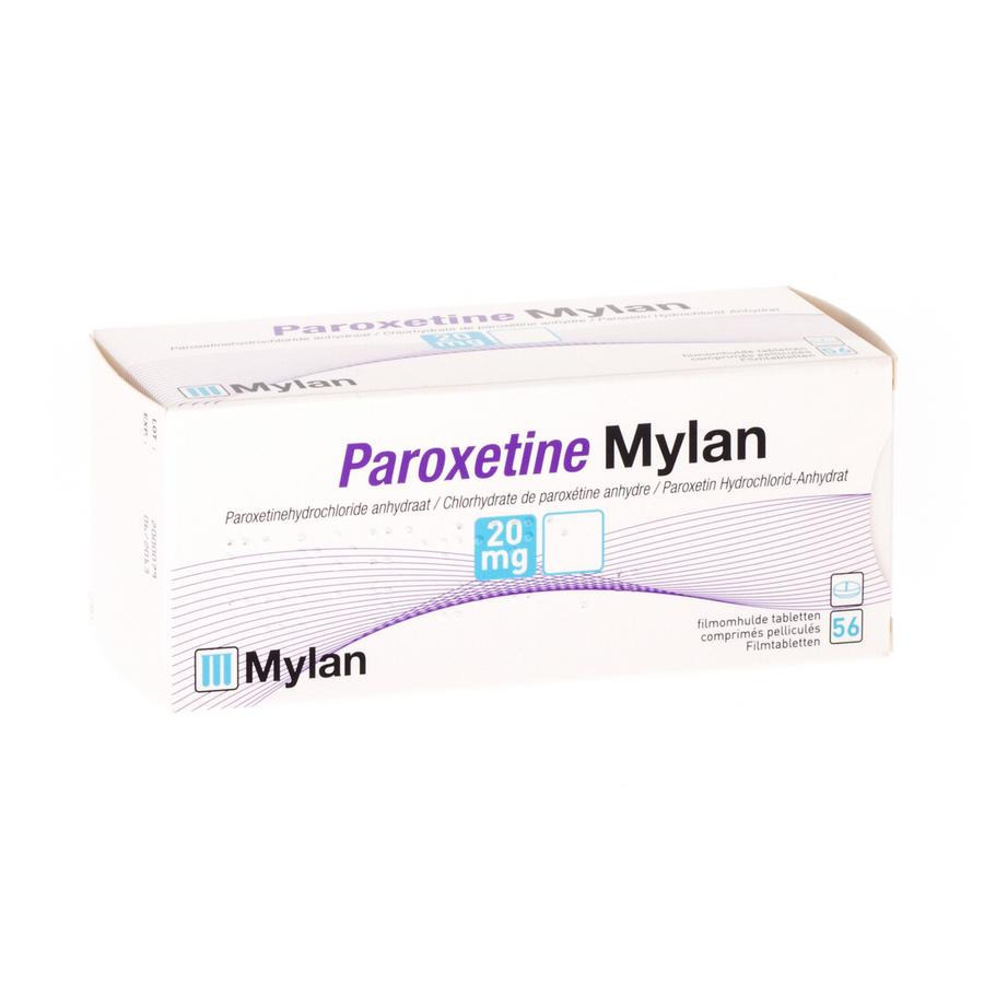 Paroxetine viatris 20mg tabl 56 blister kopen? | Multipharma.be