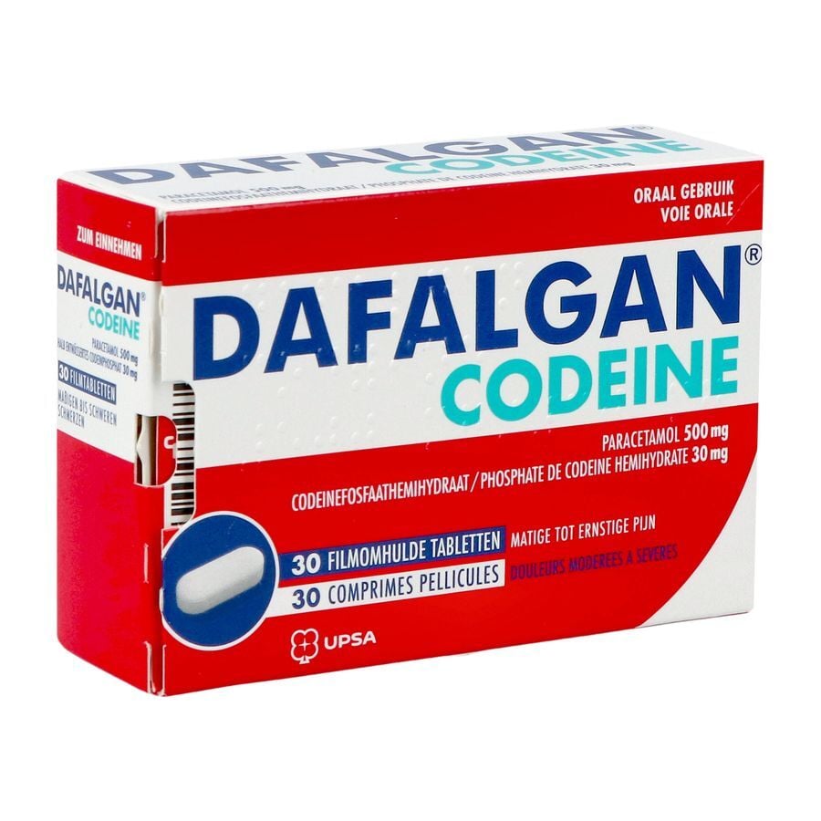 Dafalgan codeine 500mg tabl 30 kopen? | Multipharma.be