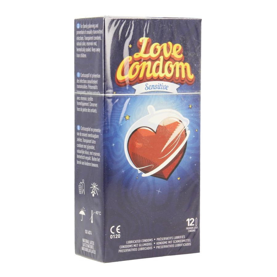 Achetez Love condom sensitive preservatif lubrifies 12 en ligne ...