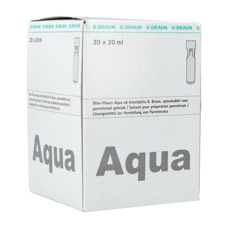 Mini plasco aqua pro inj amp20x20ml kopen? | Multipharma.be