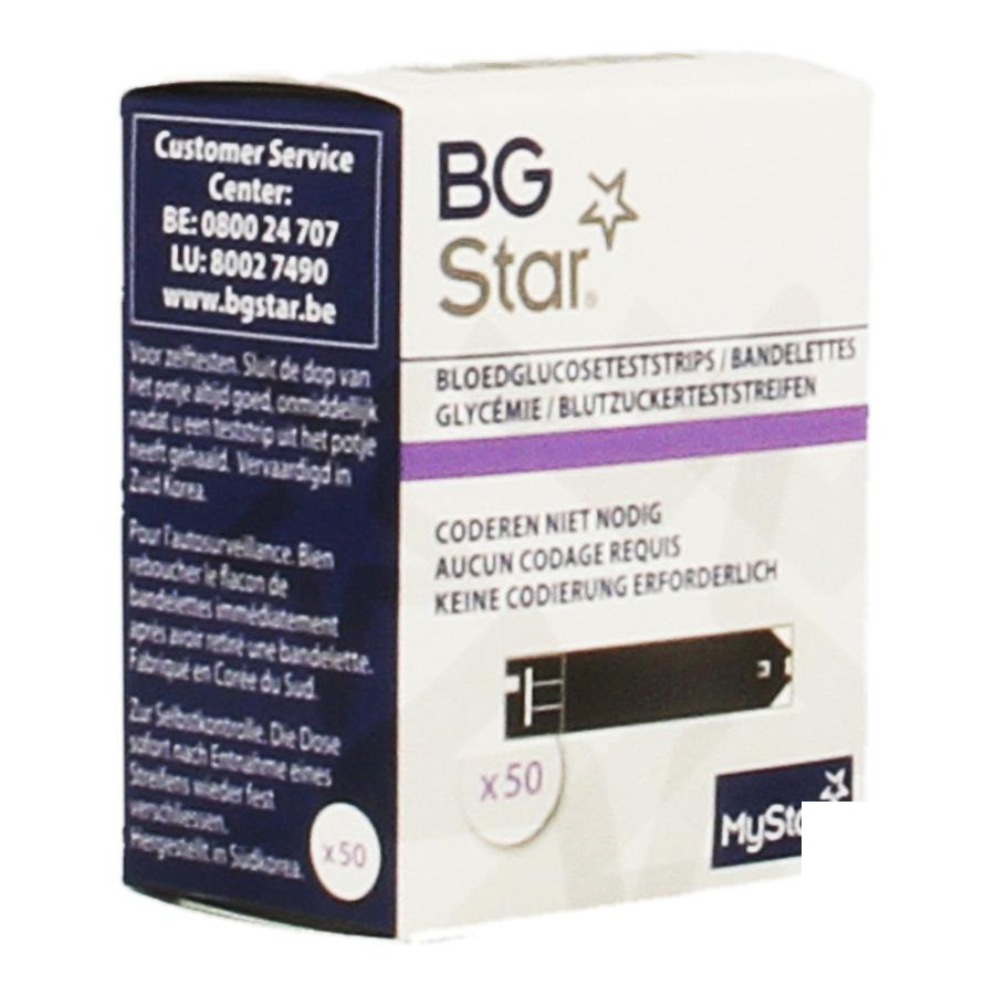 Achetez Bg star bandelettes 50 en ligne ? | Multipharma.be