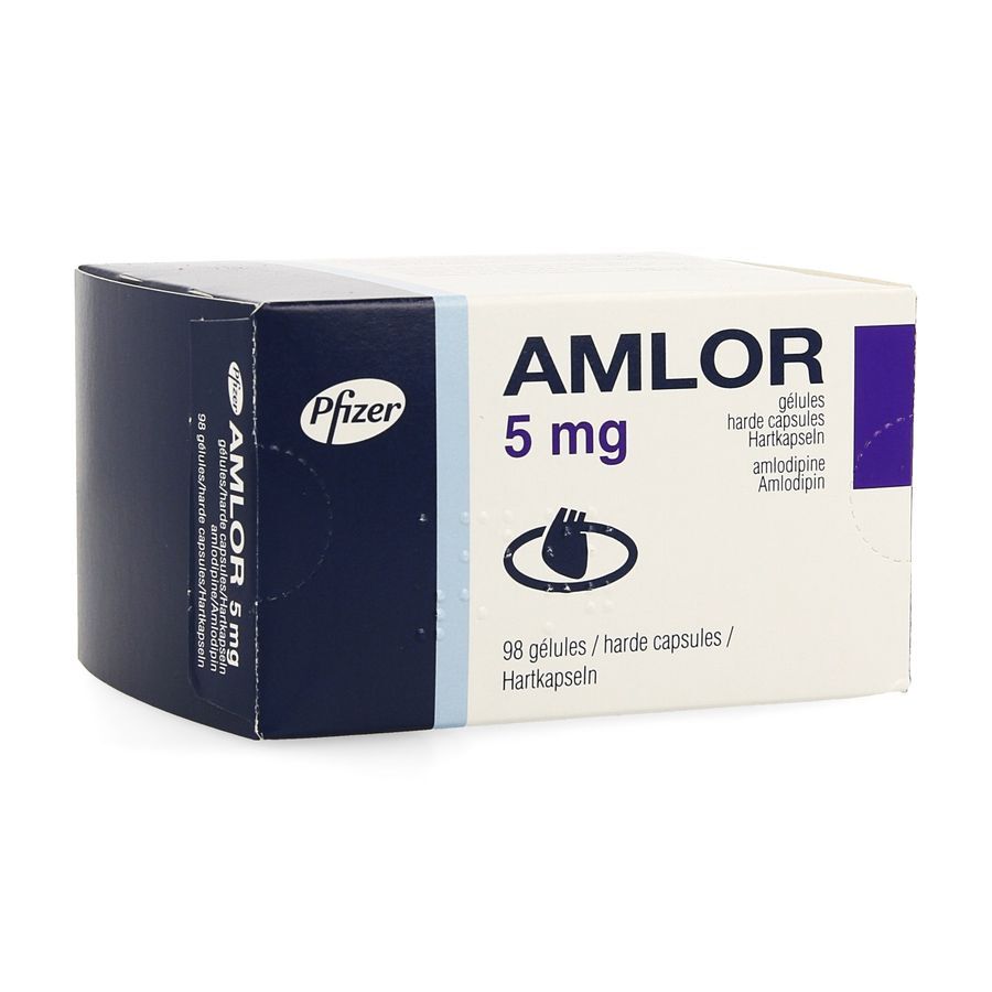 Amlor 5mg caps 98 x 5mg kopen? | Multipharma.be