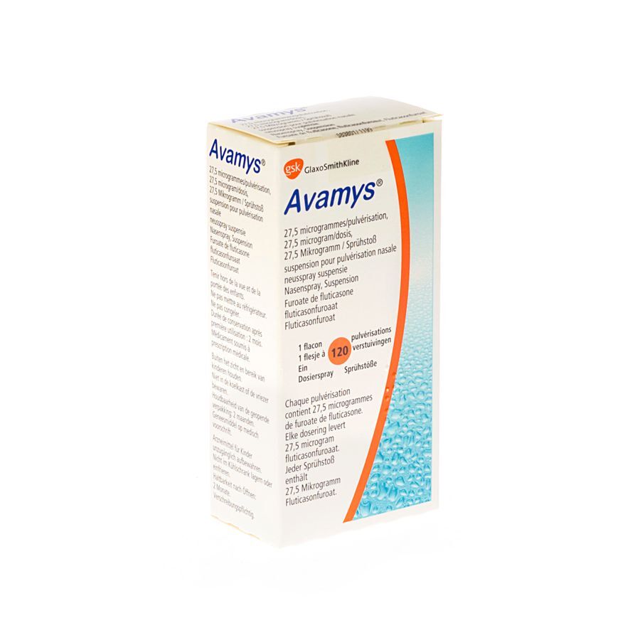 Achetez Avamys spray nasal susp. 120 doses en ligne ? | Multipharma.be