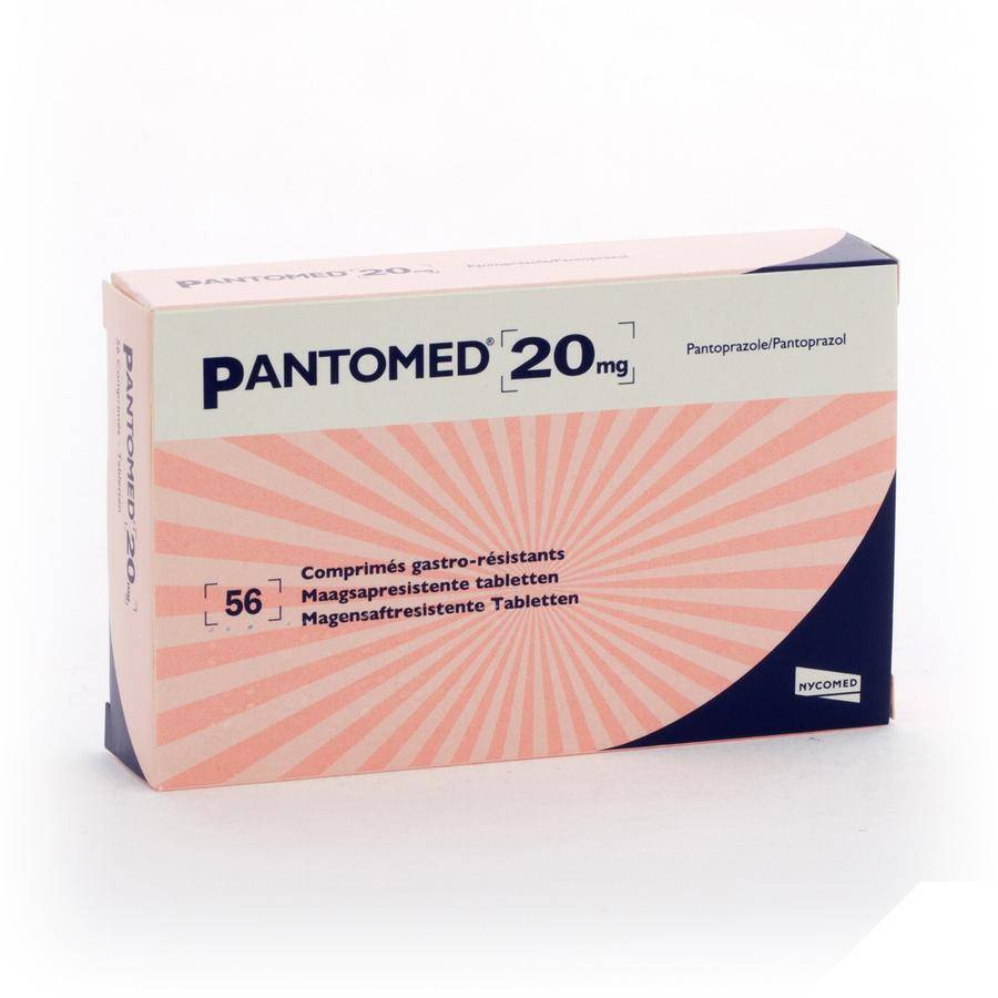 Achetez Pantomed 20mg comp 56 en ligne ? | Multipharma.be