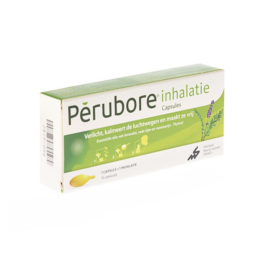 Achetez Perubore inhalateur hle ess caps 15 en ligne ? | Multipharma.be